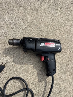 Vintage Sears Craftsman 3/8 inch electric Drill model 315.11441 Reversible Works | eBay