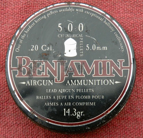 Benjamin .20 Cal. 5.0mm 14.3 gr Air Gun Pellets | eBay