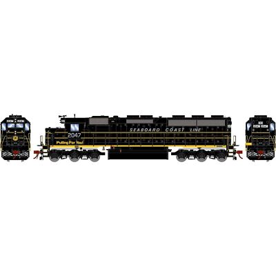 Athearn ATHG65719 SD45-2 Seaboard Coast Line #2047 Locomotive HO Scale ...