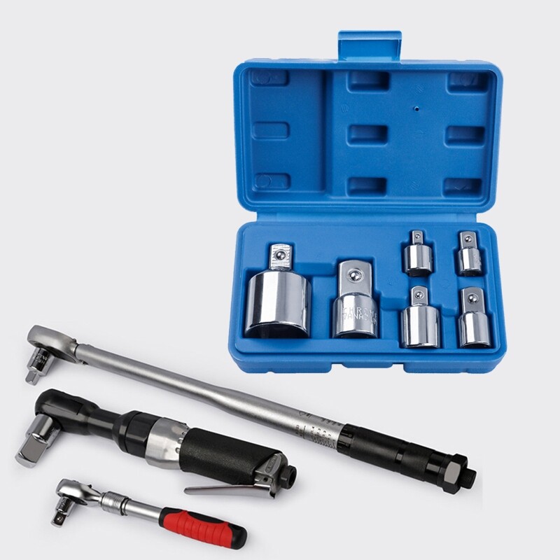 Socket Adaptor Set Socket Wrench Adapters 6 Pc Reducer Adapter for ...