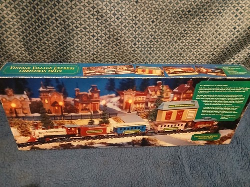 Vintage Village Express Christmas Train - Holiday Train Set | eBay