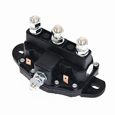 12V Winch Motor Intermittent Duty Reversing Solenoid DC Contactor Relay ...