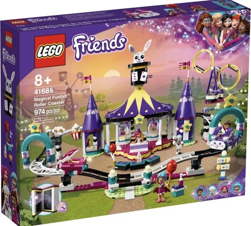 Lego 41685 Friends Magical Funfair Roller Coaster BNISB Brand New ...