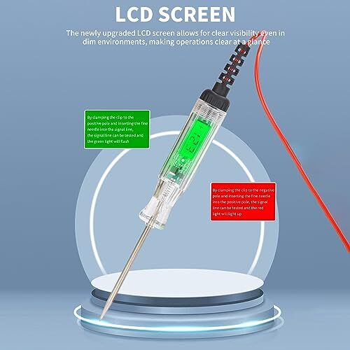 Upgraded 3-120 Digital Automotive Circuit Tester with Voltage ...