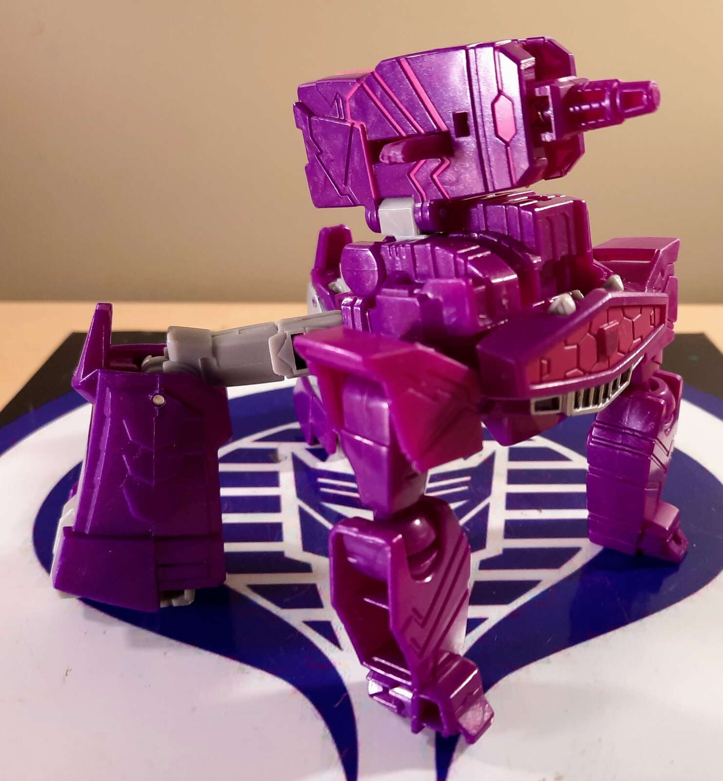 TRANSFORMERS CYBERVERSE DECEPTICON SHOCKWAVE WARRIOR CLASS 2018 | eBay