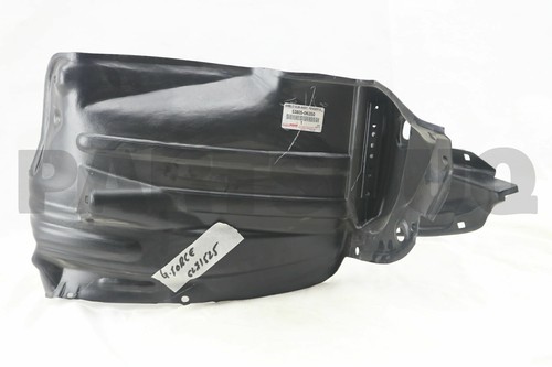 538050K050 Genuine Toyota SHIELD SUB-ASSY, FRONT FENDER SPLASH, RH ...
