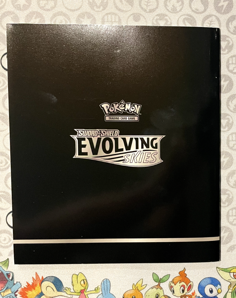 Pokemon TCG Evolving Skies ETB Player's Guide Booklet! Sylveon, Espeon ...