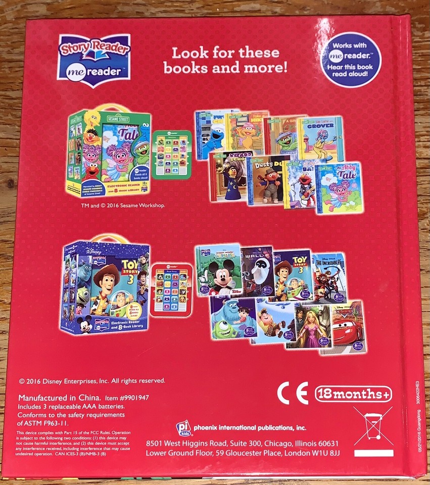 Story Reader Me Reader 2016 HC Book Disney's Alice in Wonderland For 18 ...