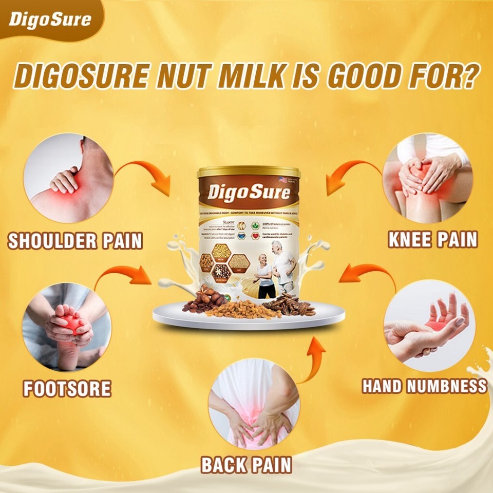 Digosure Nut Milk For Bone And Joints [400g] 100% ORIGINAL, FDA, Free ...