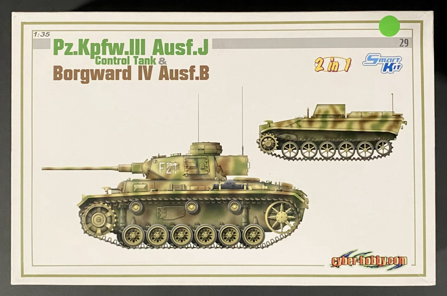 Cyber Hobby 6510 - 1/35 Pz.Kpfw. III Ausf. J Control Tank w/ Borgward ...