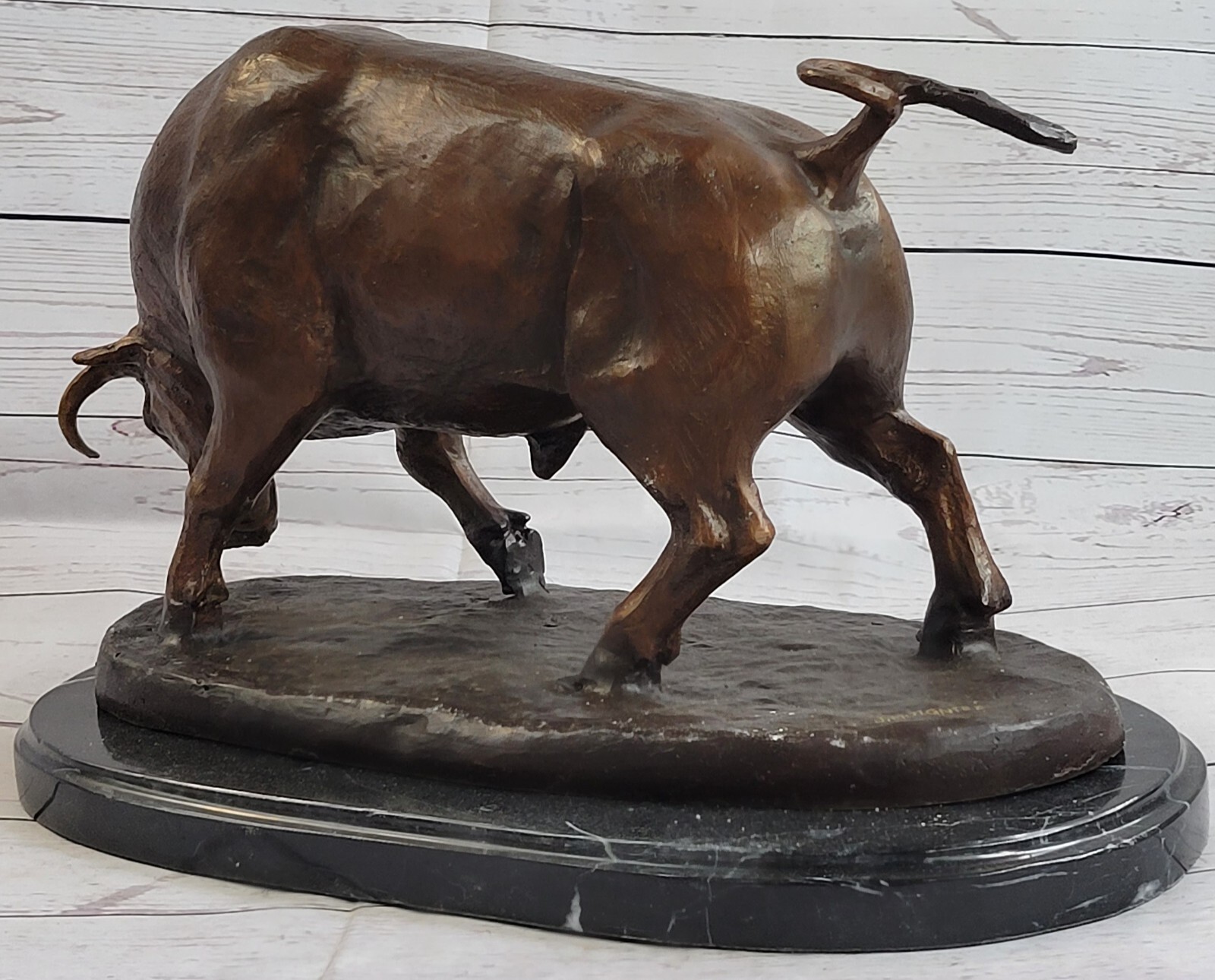 Art Deco Moigniez Bull Bullfight Bullfighter Toro Bronze Sculpture ...