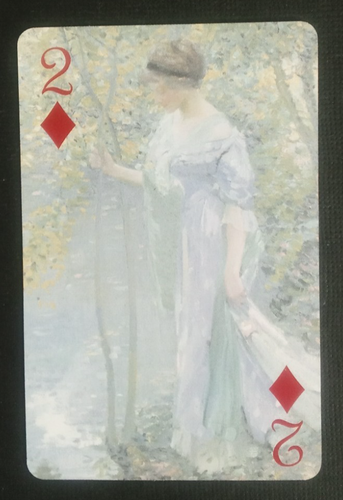 Masterpiece Bridge Size Playing Card Water's Edge 2 Diamonds | eBay