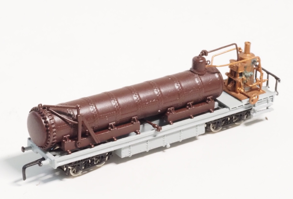 BRASS Railex Z-scale Steam Powered Pressure Tank Car ERA 1 Royal ...