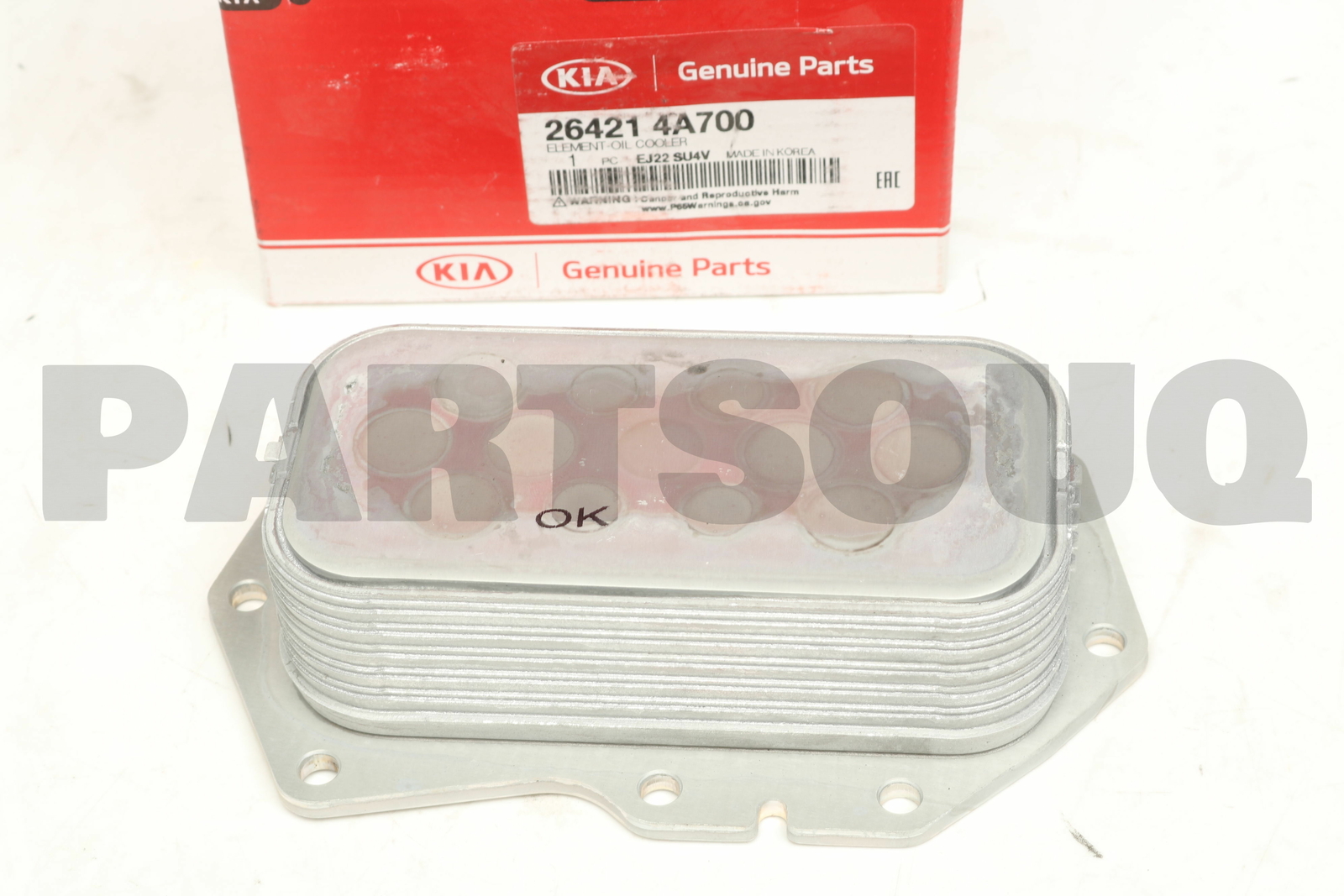 264214A700 Genuine Hyundai / KIA ELEMENT-OIL COOLER | eBay