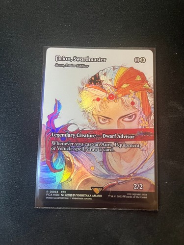 Firion, Swordmaster (Sram, Senior Edificer) Borderless, Showcase, Foil ...