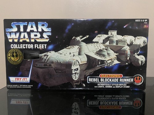 1996 Star Wars Collector Fleet Electronic Rebel Blockade Runner by Kenner | eBay
