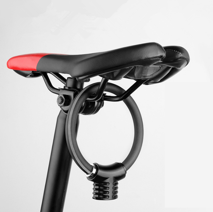 Anti-theft Cable Lock Bicycle Ring Lock MTB Road Bike Portable Mini ...