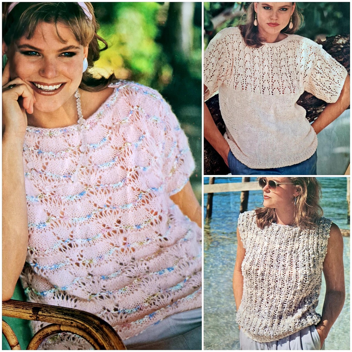 Eyelet Lace Knitting Patterns Quatrefoil Knitting Stitches