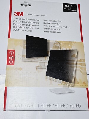3m Black Privacy Filter 23.8" Pf23.8w9 | eBay