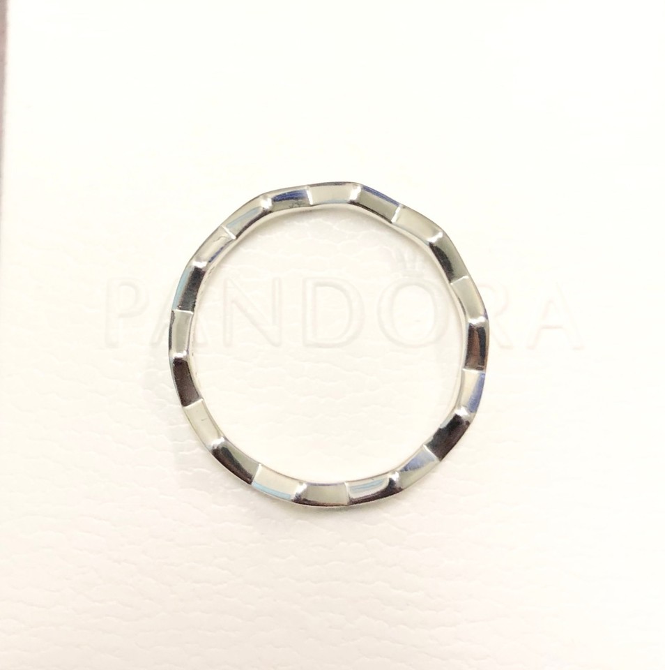 Pandora Timeless Zigzag Ring #197752 +HINGED BOX +POLISH CLOTH + Tag | eBay