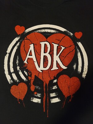 ABK Anybody Killa T-shirt XL Used Good Cond Hatchet Warrior Native ...