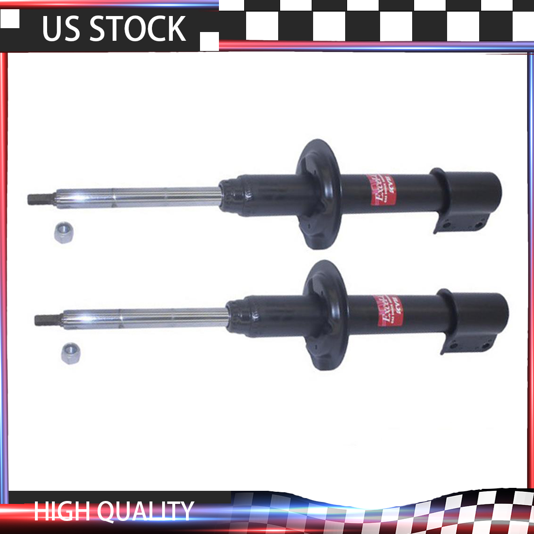 KYB 2PCS REAR STRUTS Fits FIAT X-1/9 X1/9 & X19 BERTONE 1974 to 84 85 ...