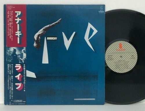 Anarchy - Live LP 1982 Japan Invitation VIH-28074 Punk Sex Pistols ...