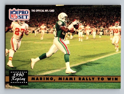 1991 Pro Set #340 Mark Clayton REP Miami Dolphins | eBay