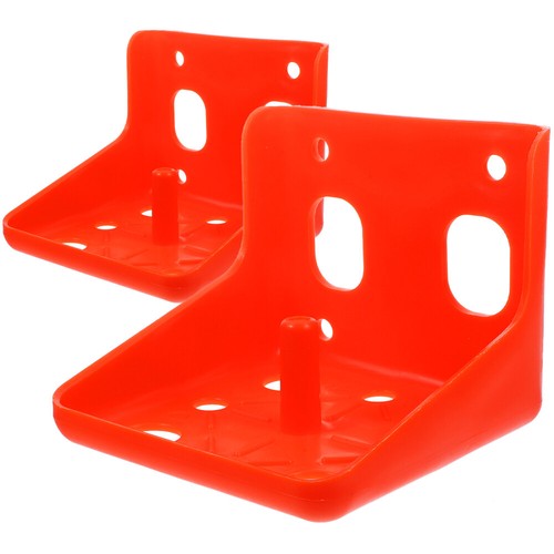 2 Pcs Cattle Feeder Livestock Supplies Feeding Mineral Block Holder | eBay
