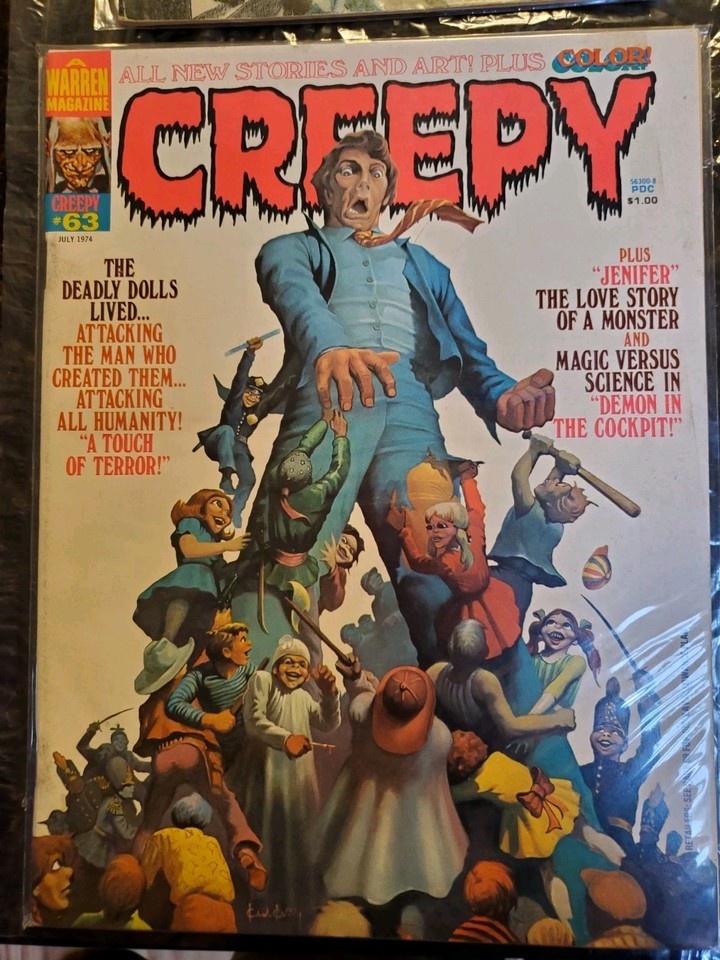Vintage Horror Creepy Magazine #63, Bernie Wrightson Cover, Warren | eBay