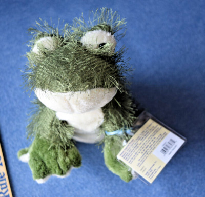 Webkinz Frog with Tag & SEALED CODE Green White HM001 | eBay