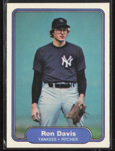 1982 Fleer #32 Ron Davis New York Yankees | eBay