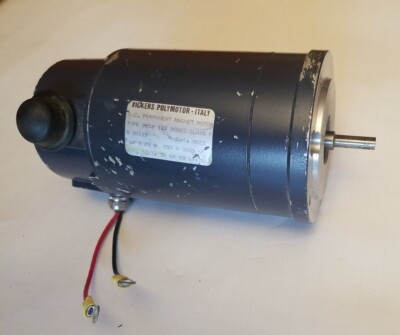 VICKERS POLYMOTOR 9919-123-90023 CLASS F 12V DC MOTOR, 12 VDC, 29 AMP ...