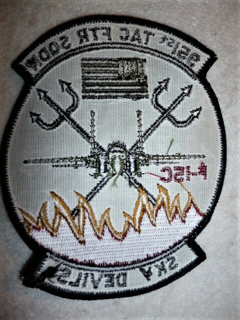 USAF Patch - 951st Tactical Fighter Squadron Patch, "Sky Devils" | eBay UK