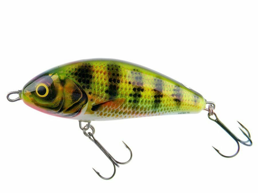 Salmo Fatso 10cm 48g Floating Lure Jerkbait Pike Zander Catfish NEW ...