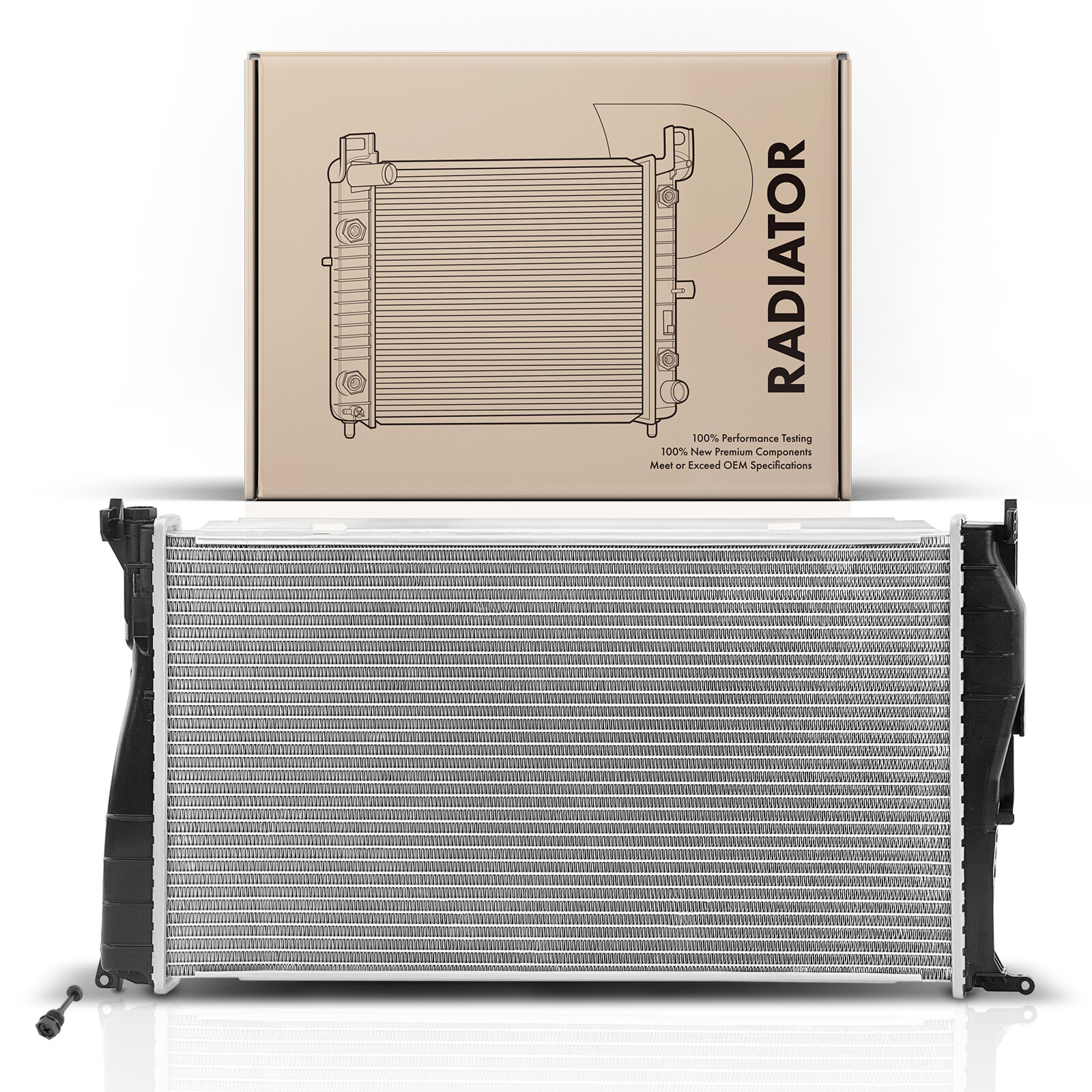 Radiator for BMW E82 E88 E90 E92 E93 1 Series M 135i 335i 335is Z4 ...