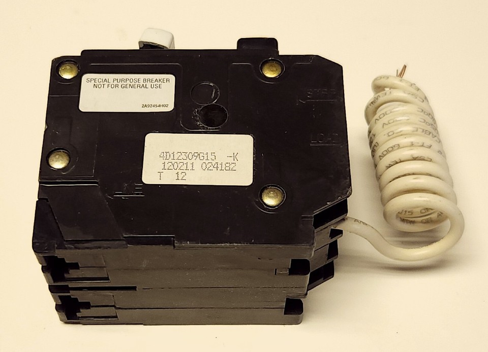 EATON GFEP230 2 Pole 30 AMP Type BR Ground Fault Equipment Protection ...