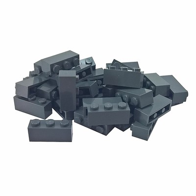 20 NEW LEGO Brick 1 x 3 Dark Bluish Gray | eBay