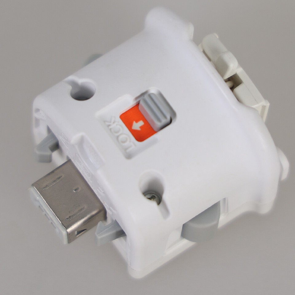 Original OEM Nintendo Wii Motion Plus Adapter RVL-026 White Excellent ...