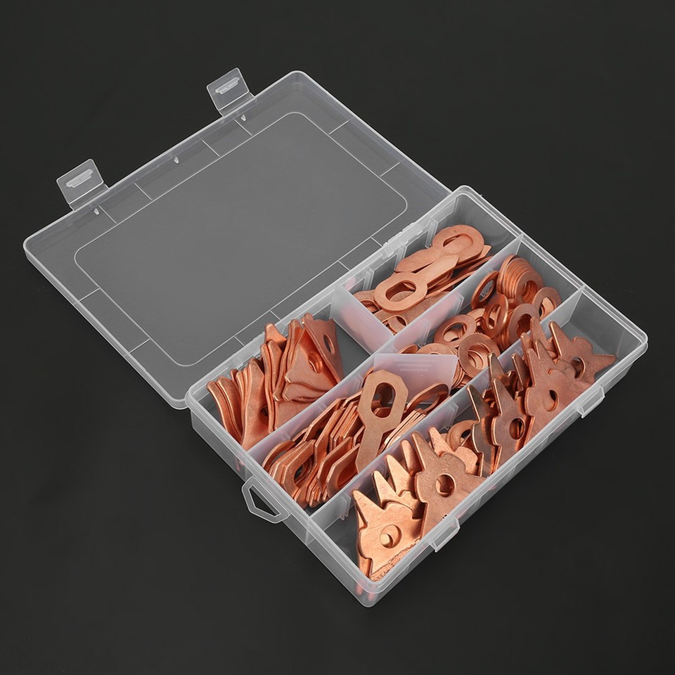 110pcs Dent Pulling Puller Rings OT Round For Car Body Welding Repair ...