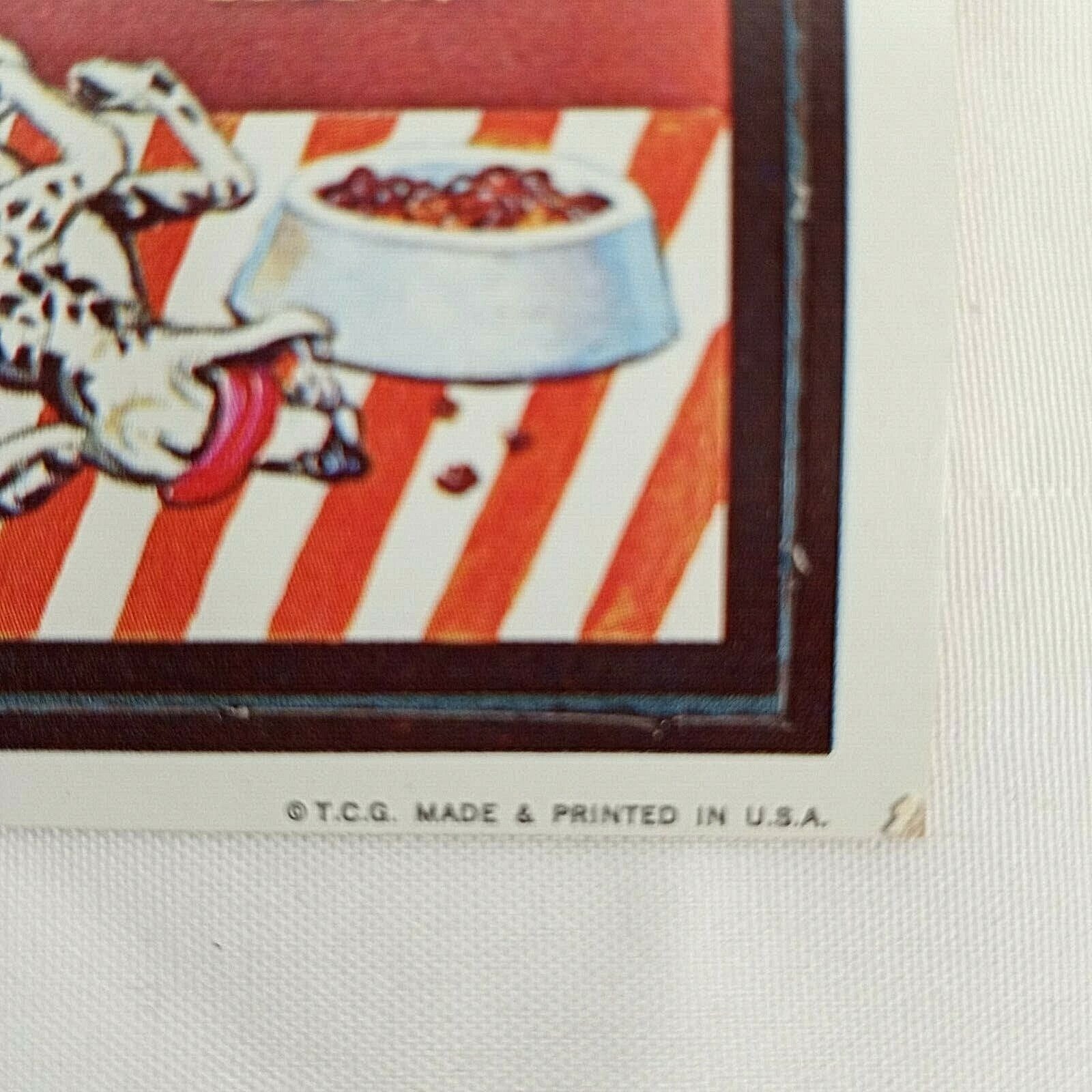 1967 Topps Wacky Packs Card Grave Train Dog Food Die-Cut #33 of 44 | eBay