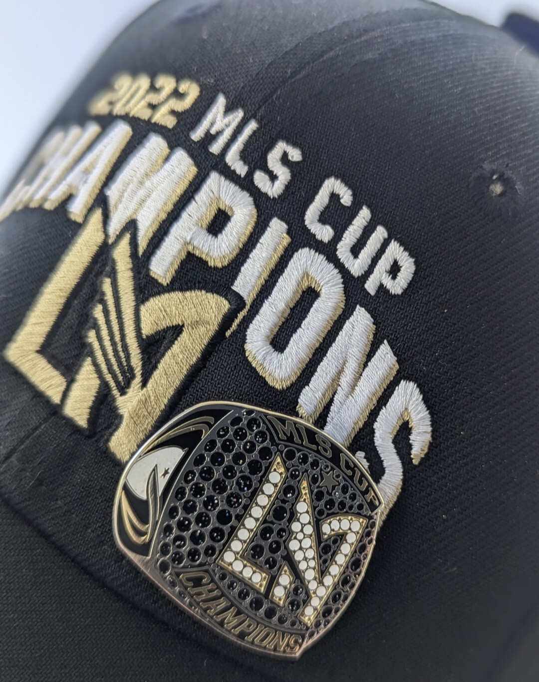 LAFC PIN RING VARIANT 2022 MLS CUP CHAMPIONSHIP VEST JACKET SHIRT HAT ...