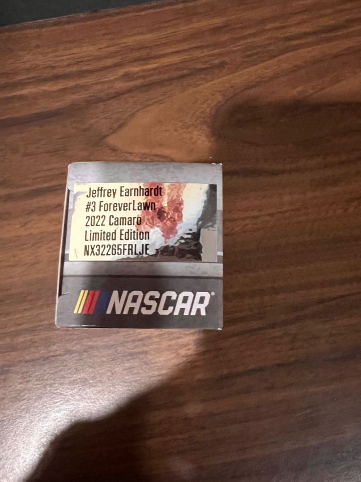 Jeffrey Earnhardt 2022 #3 ForeverLawn RCR Chevy Camaro 1/64 Xfinity | eBay