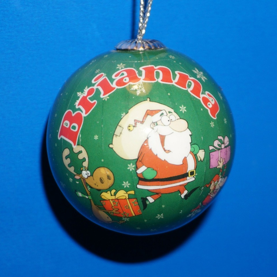 Christmas Ornament Ball Personalized The Name People Many Colors Pick ...