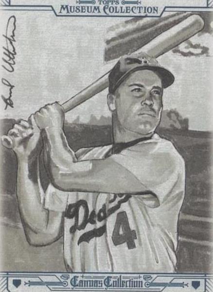 2015 Topps Museum Collection - Canvas Collection Reprints Duke Snider # ...