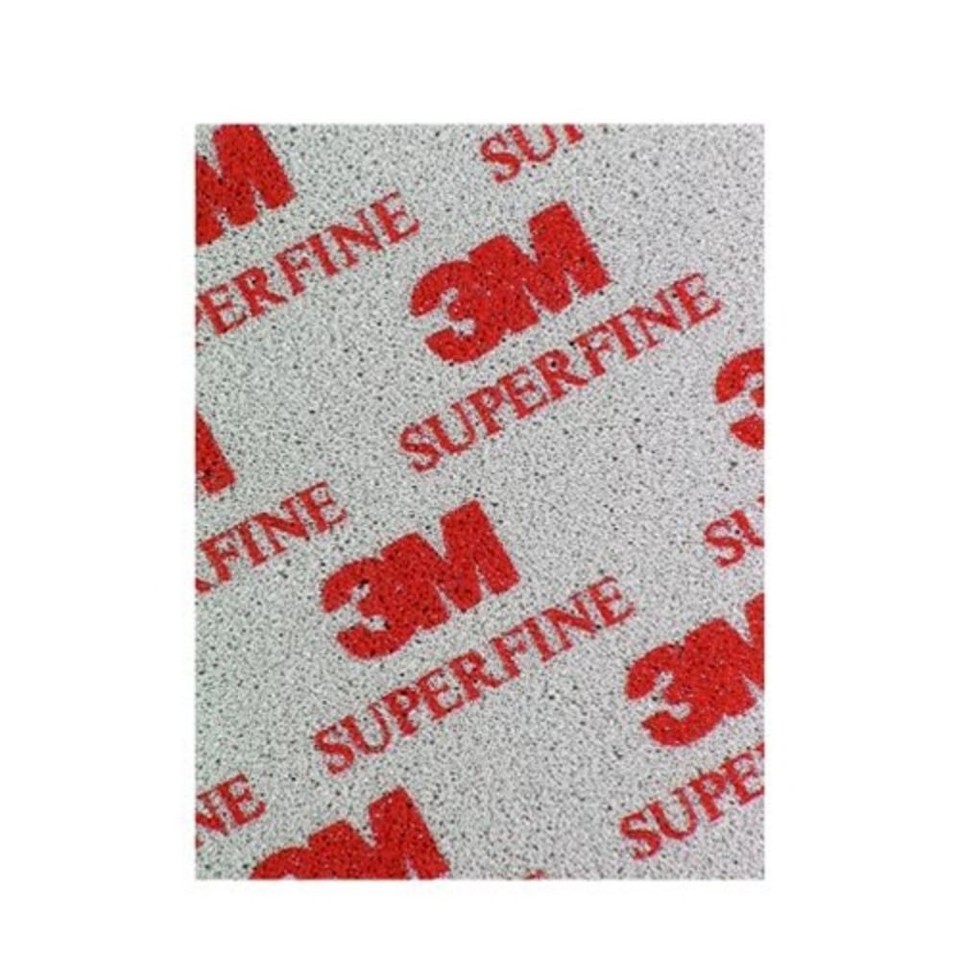 3M Super Fine Sandpaper 2602 Softback Sanding Sponge Paper Box | eBay