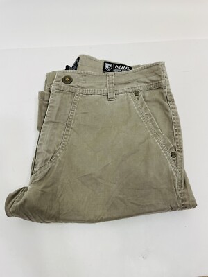 Men's Kuhl Slate Gray Slackr Lightweight Hiking / Camping Pants Size ...