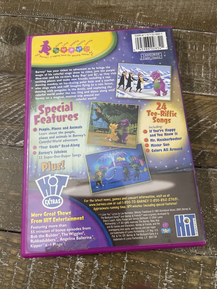 Barney Colorful World Live DVD | eBay