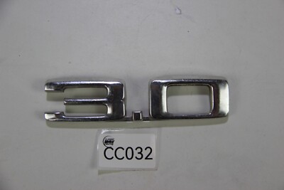 Original BMW E3 3.0 Emblem Modellbezeichnung 3 Liter Bavaria 5er Badge ...