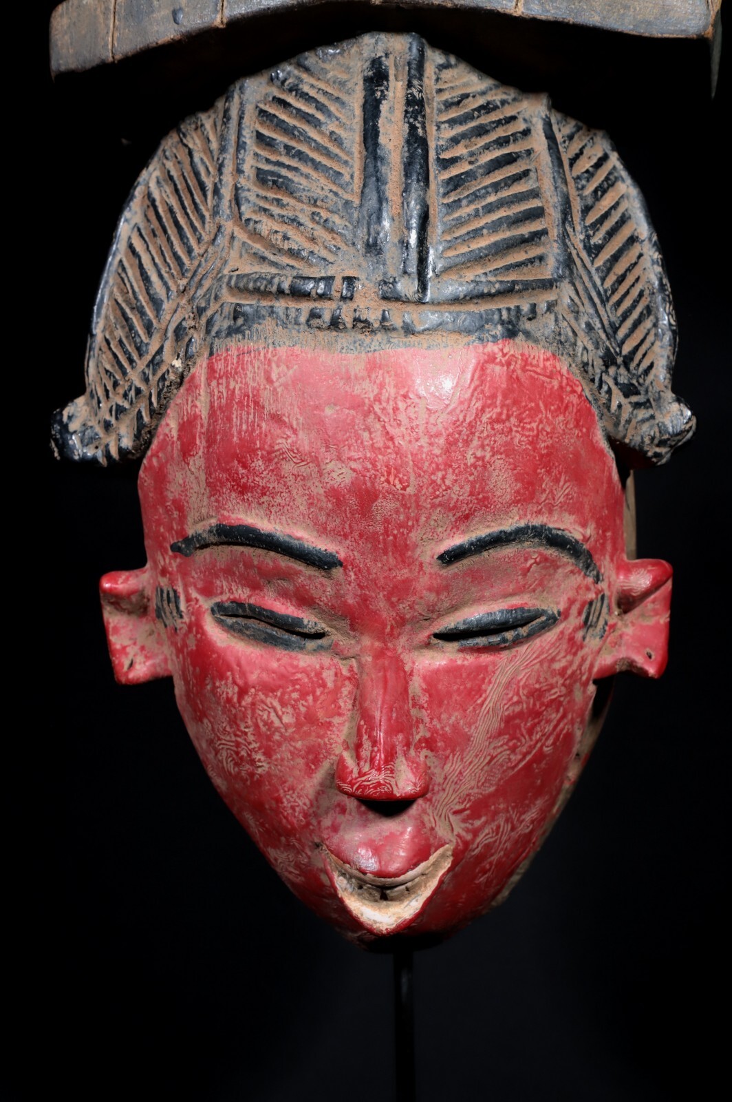 African Art - Baoulé Mask Akan Mami Wata Vodou Deity 58 Cms | eBay